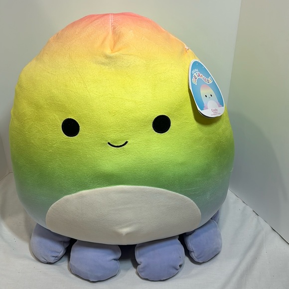 Squishmallows | Toys | Nwt Squishmallow Elodie The Octopus Rainbow 2 ...